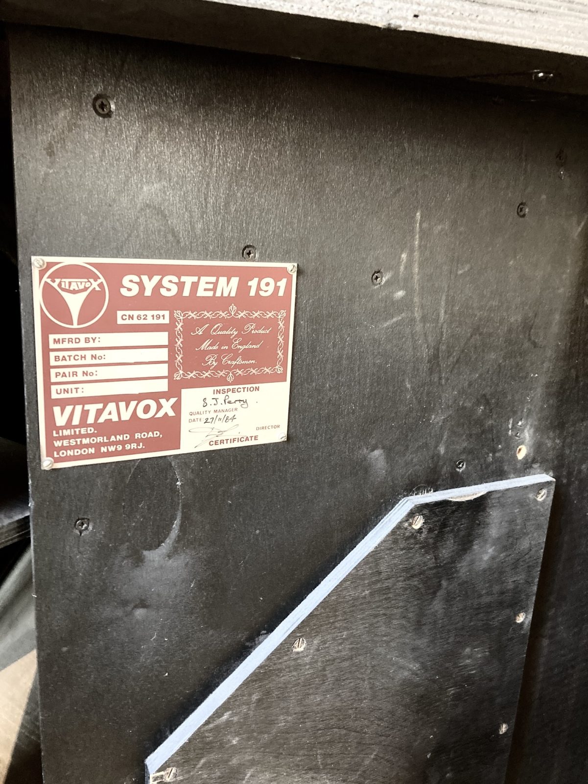 VITABOX CN191 最終後期型 再入荷！ - SOUND CREATE